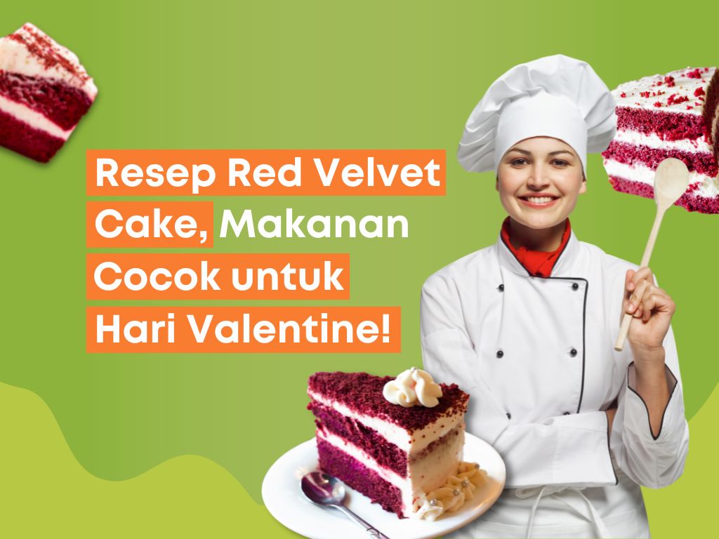Resep Red Velvet Cake, Makanan Cocok untuk Hari Valentine