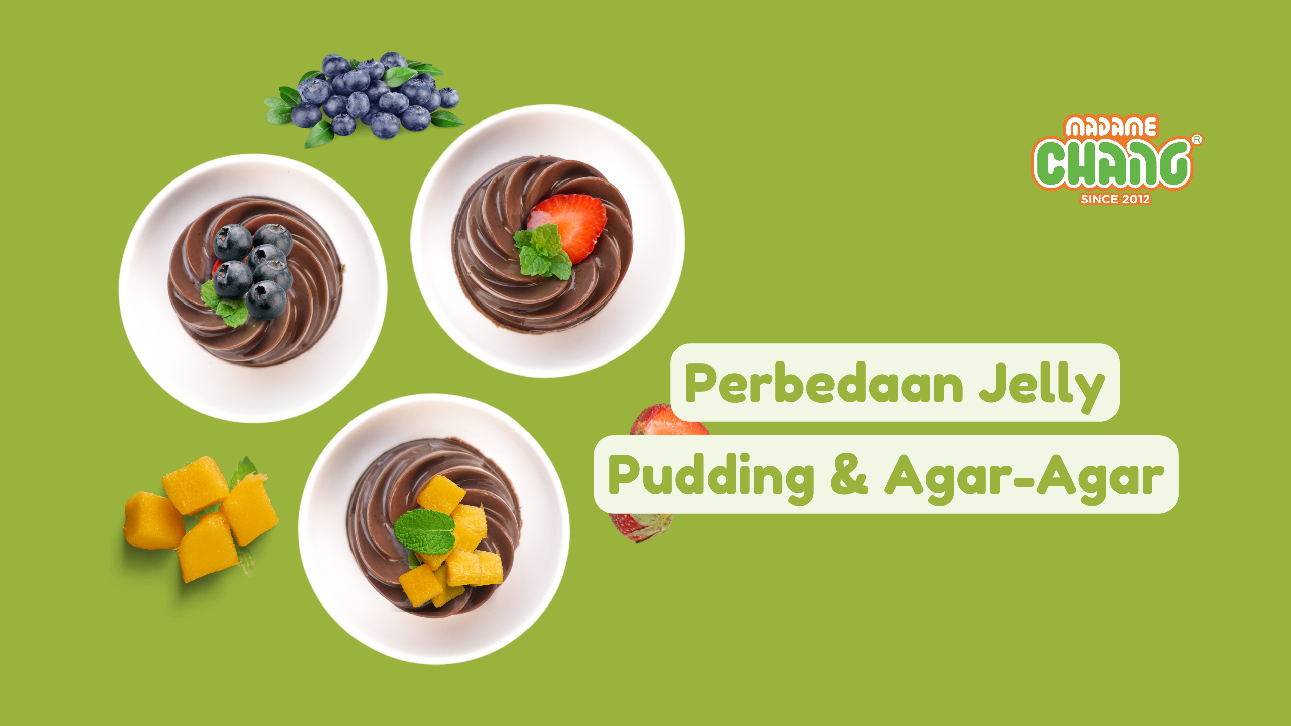 Perbedaan Jelly, Pudding dan Agar-Agar - Madame Chang